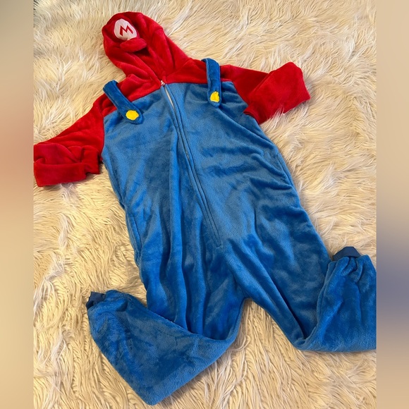 Costumes | Kids Super Mario Onesie Costume C4 | Poshmark